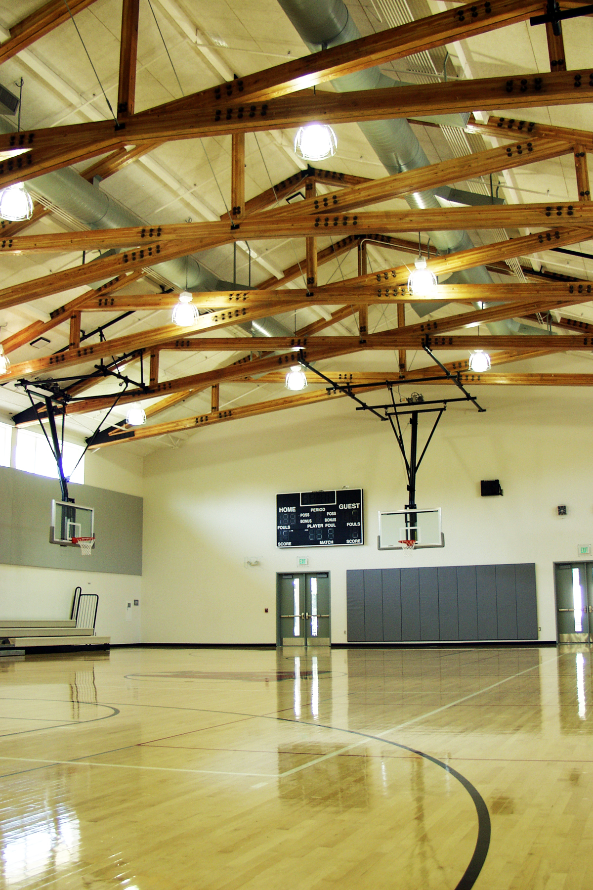 New Gymnasium & Classrooms at Woodside Elementary - Gonsalves & Stronck